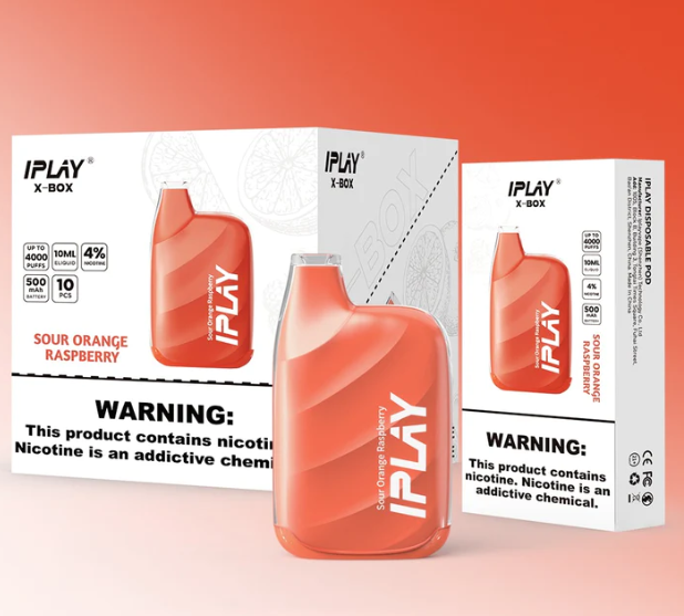 IPLAY X-BOX Sour Orange Raspberry – Shisha Land Mx