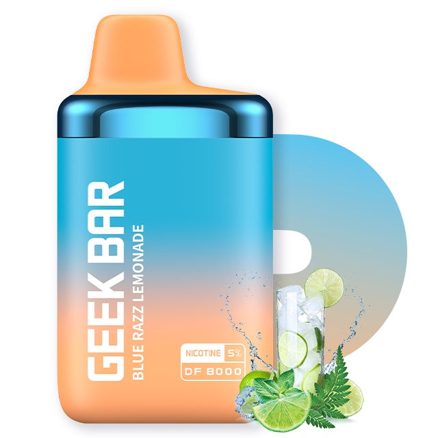 Geek Bar 8,000 Blue razz lemonade – Shisha Land Mx