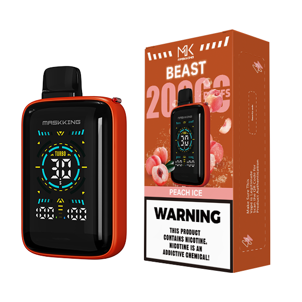 Maskking Beast Peach ice – Shisha Land Mx