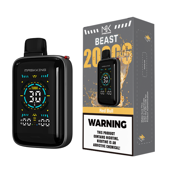 Maskking Beast Red Bull – Shisha Land Mx