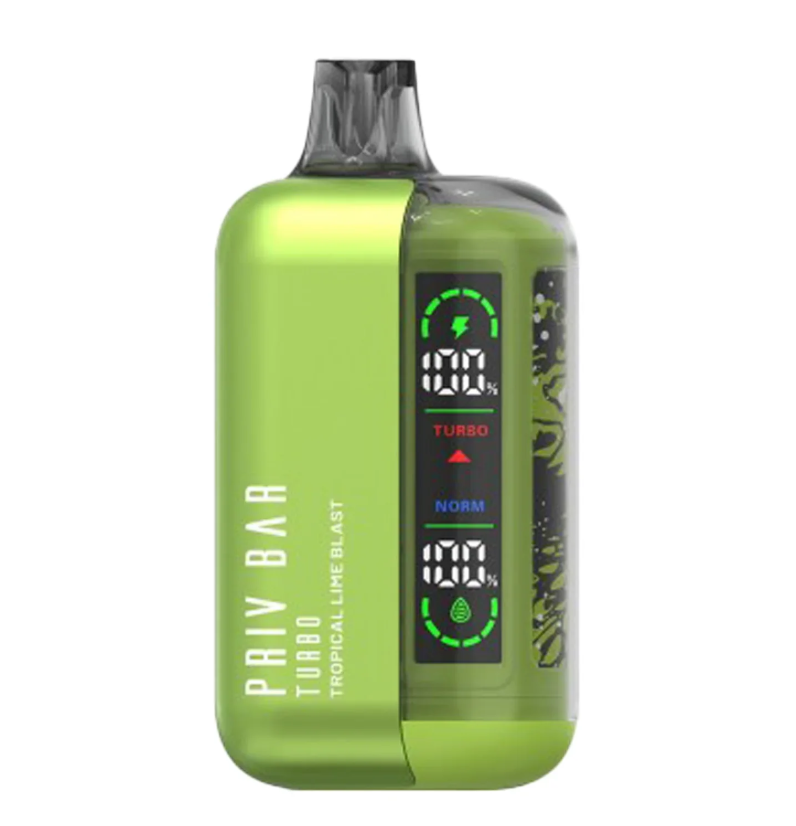 Priv bar turbo Tropical lime blast – Shisha Land Mx