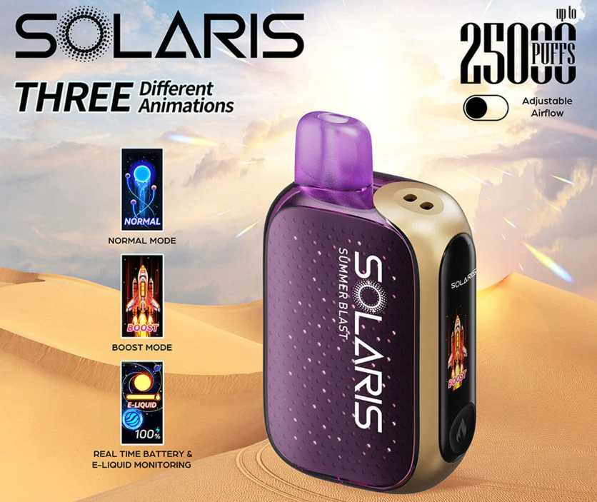 Solaris Summer blast (carga solar) – Shisha Land Mx