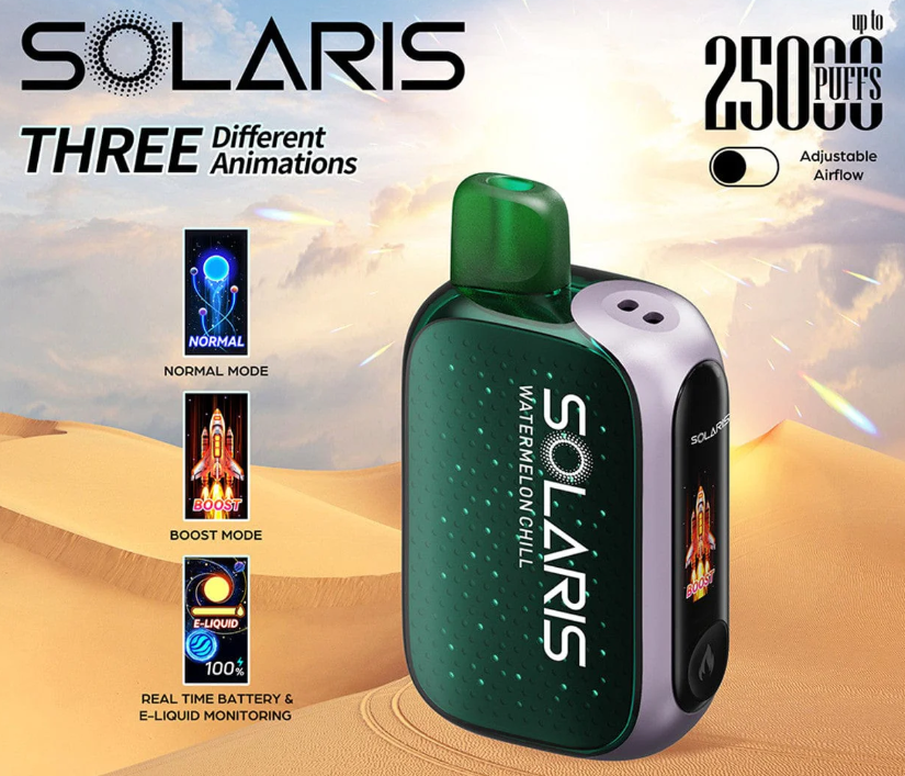 Solaris Watermelon chill (carga solar) – Shisha Land Mx