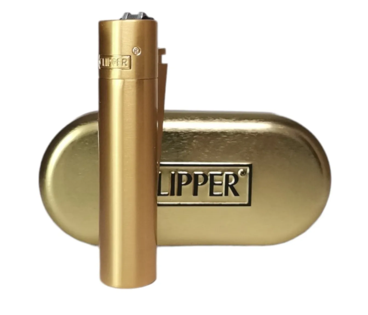 Encendedor Clipper Metálico (Reutilizable) – Shisha Land Mx