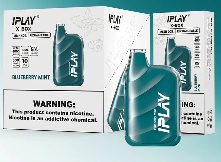 IPLAY X-BOX Bluberry Mint – Shisha Land Mx