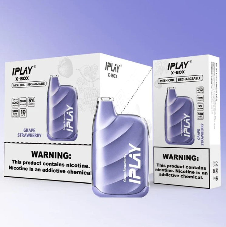 IPLAY X-BOX Grape strawberry – Shisha Land Mx